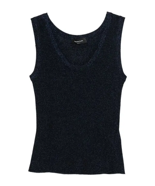 Fabiana Filippi Sleeveless Cropped Vest