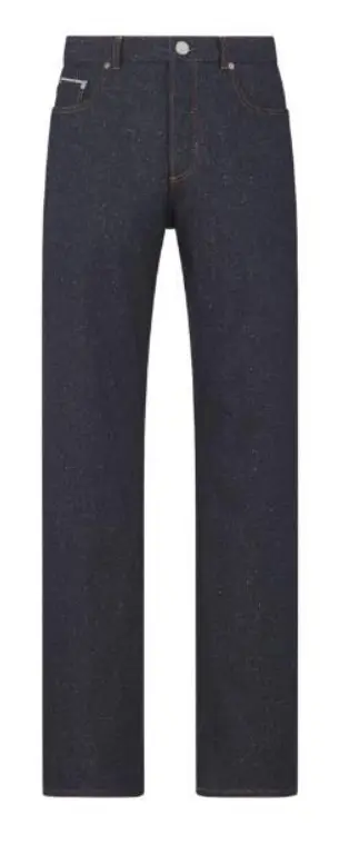 Dior Icons Long Heritage Jeans - Dark Blue