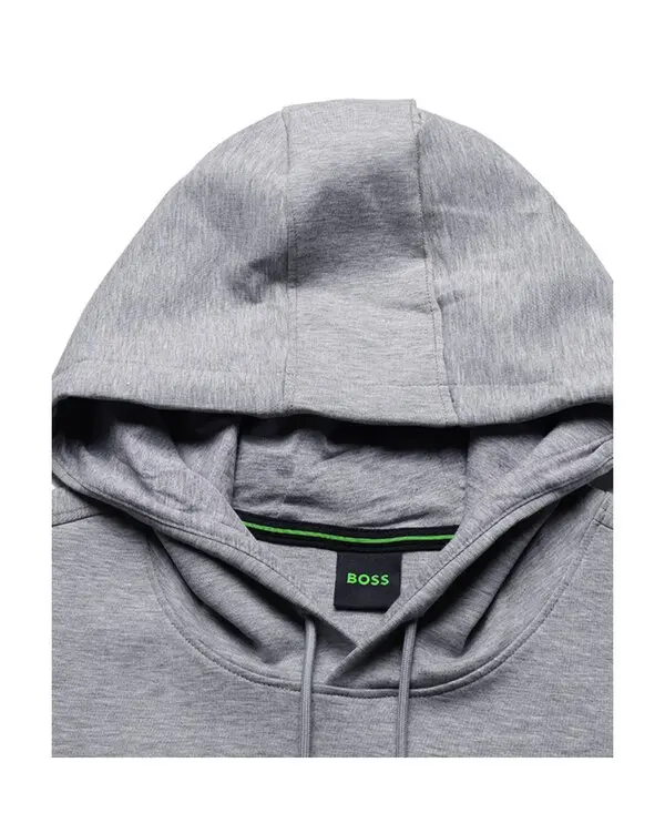 Hugo Boss Embroidered Logo Drawstring Hoodie