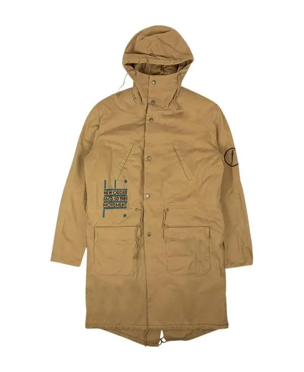 Raf Simons Hooded Printed Windbreaker