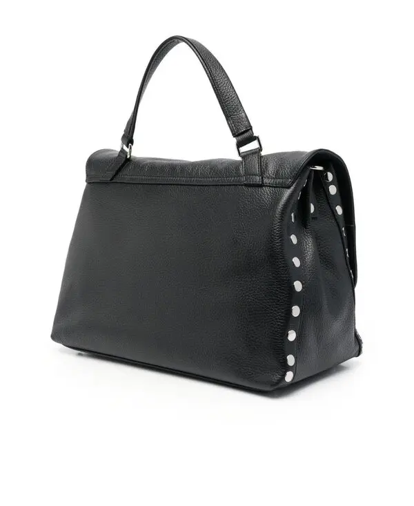 ZANELLATO Daily Pebbled Tote Bag - Black