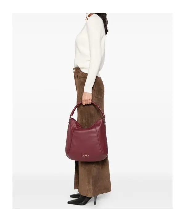 Liu Jo Logo Lettering Hobo Bag