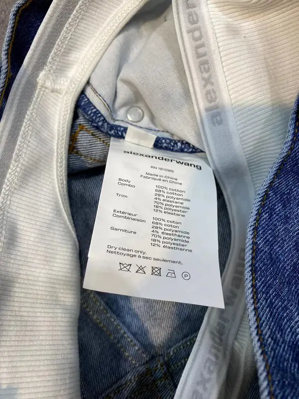 Alexander Wang Layered Low-waisted Jeans - Deep Blue
