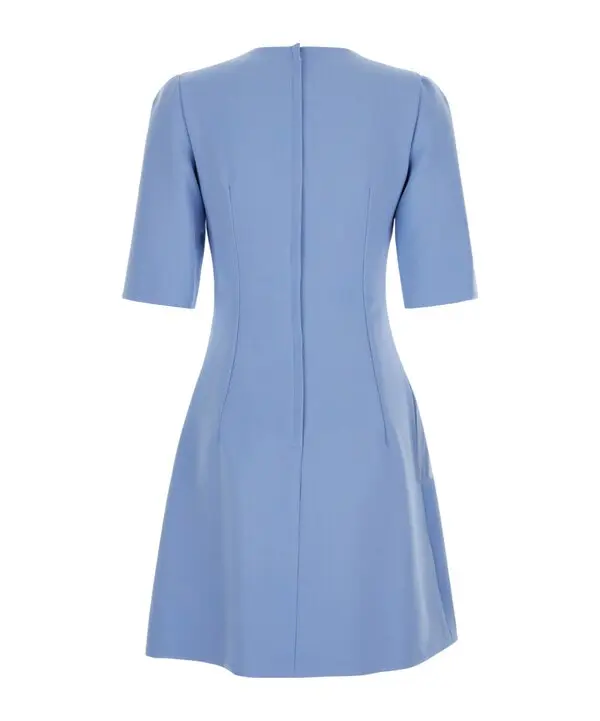 faithfull the brand blue midi dress Astra Midi Dress Soft Blue Stripe main image 0
