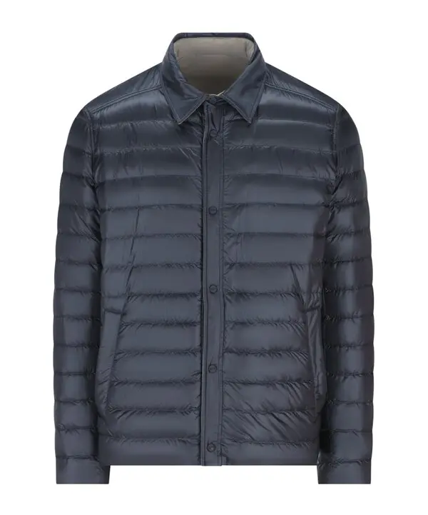 Herno Long-sleeved Reversible Padded Coat - Black