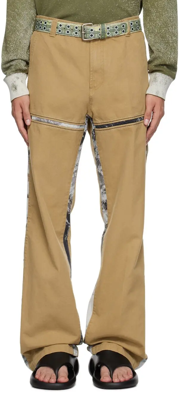 DIESEL® P-mitch Logo-embroidered Trousers