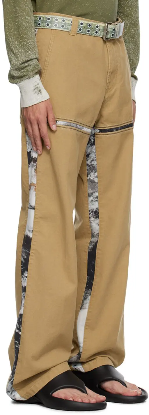 DIESEL® P-mitch Logo-embroidered Trousers