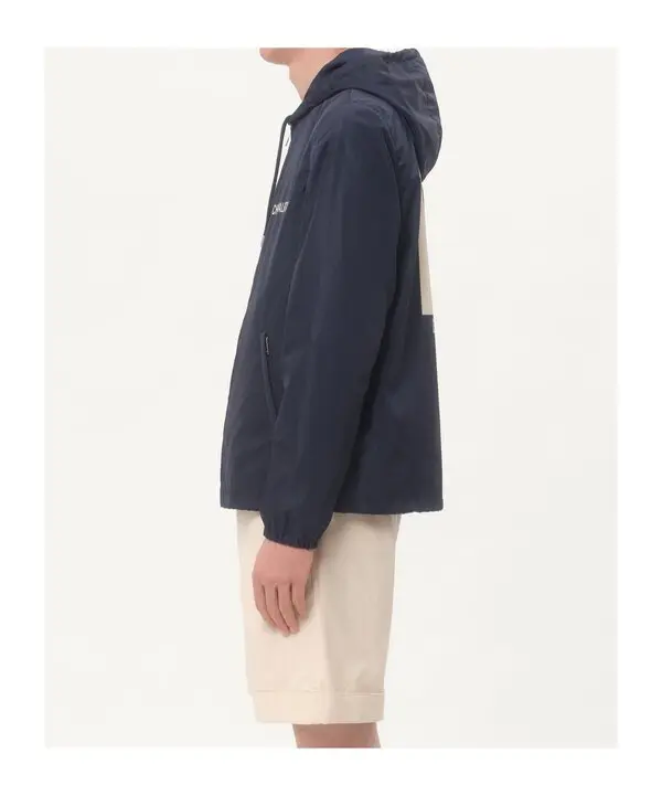 Valentino Garavani Chez Printed Hooded Jacket - Blue/ivory
