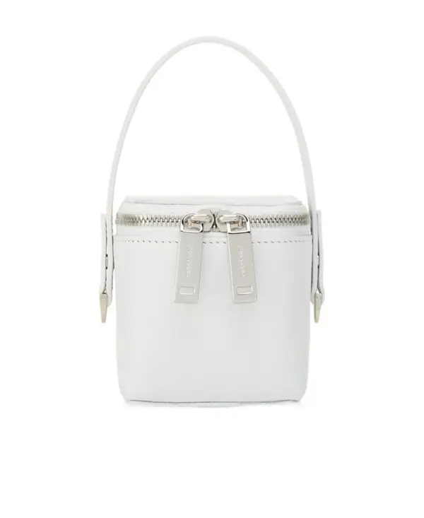 FERRAGAMO Geometric Design Mini-bag - White