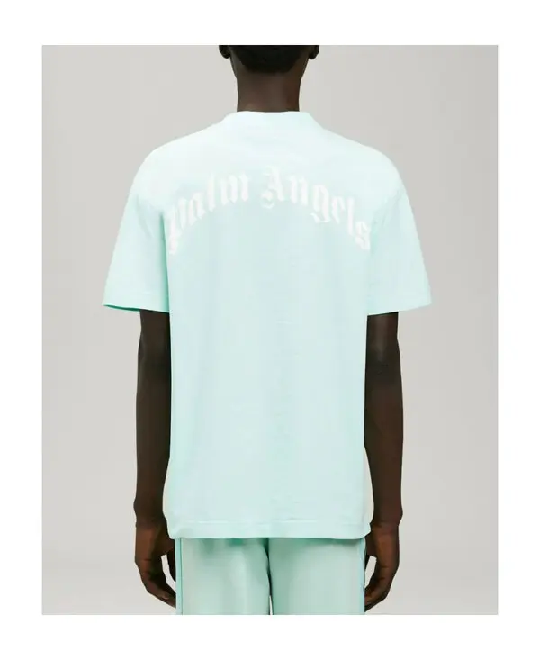 Palm Angels Leopard Bear T-shirt - Blue