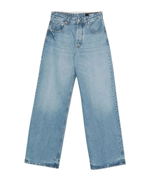 Jacquemus Le De Nîmes Wide-leg Jeans - Blue