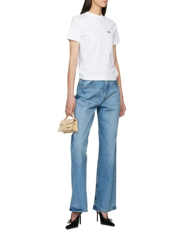 Jacquemus Le De Nîmes Wide-leg Jeans - Blue
