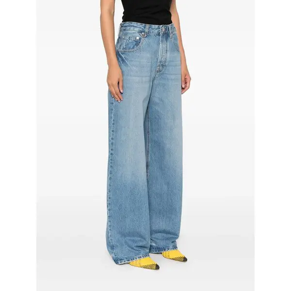 Jacquemus Le De Nîmes Wide-leg Jeans - Blue