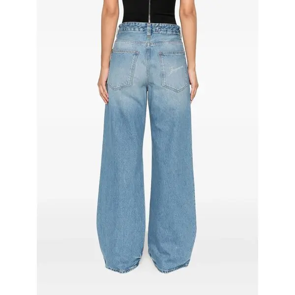 Jacquemus Le De Nîmes Wide-leg Jeans - Blue