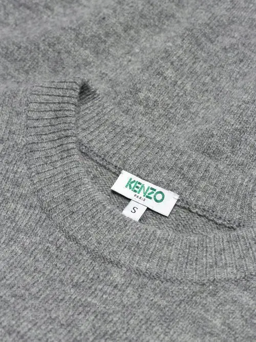 Kenzo Tiger Inlaid Knit Sweater