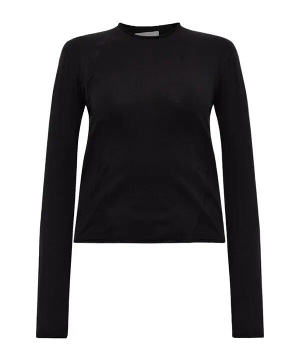 Helmut Lang Twisted Long-sleeved Crewneck T-shirt