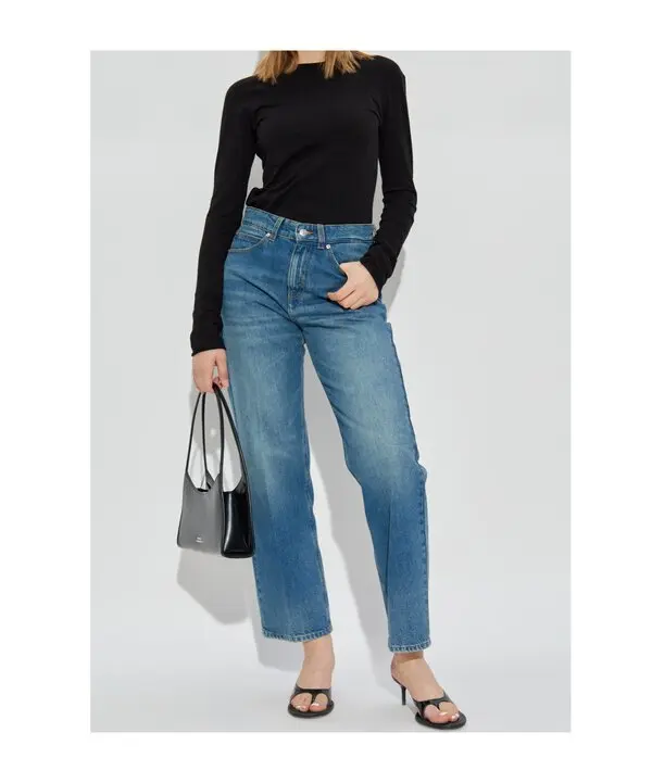 Helmut Lang Twisted Long-sleeved Crewneck T-shirt