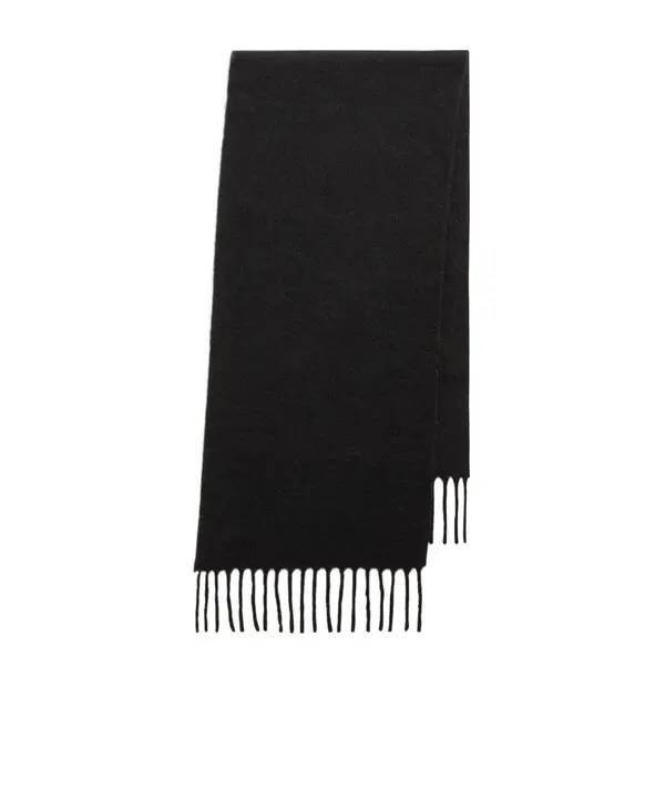 TOTEME Plush Scarf - Black