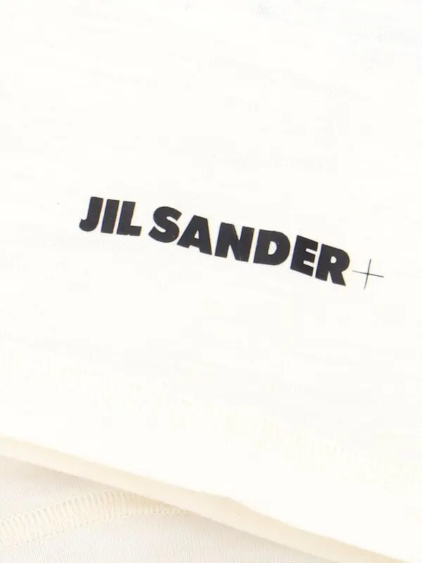 JIL SANDER Logo-printed Crewneck Long-sleeve T-shirt