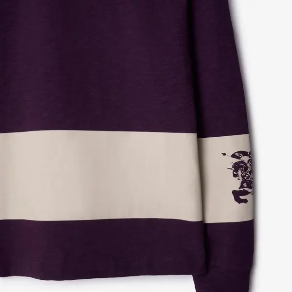 Burberry Ekd Stripe Cotton Jumper