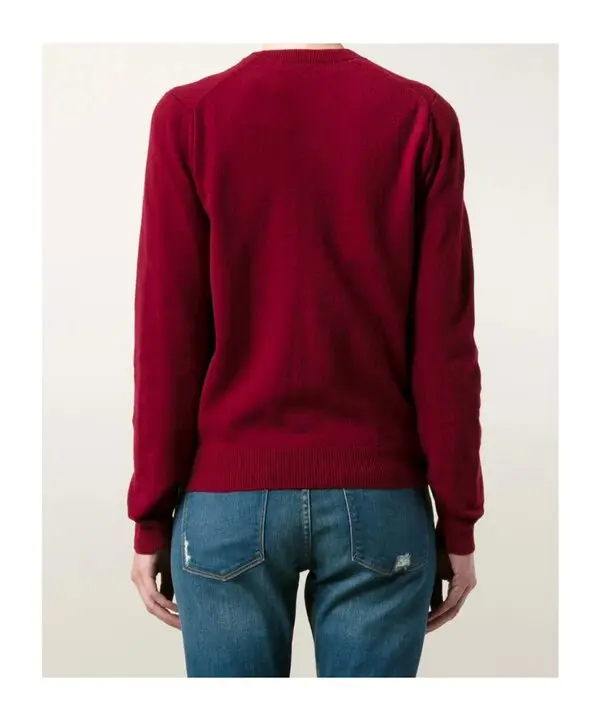 Play Comme Des Garcon Wool Cardigan