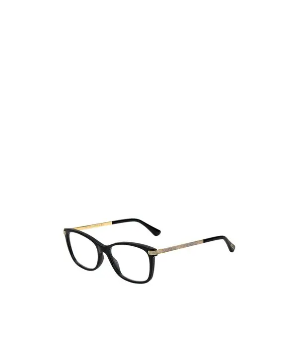 JIMMY CHOO Square Frame Eyeglasses - Black
