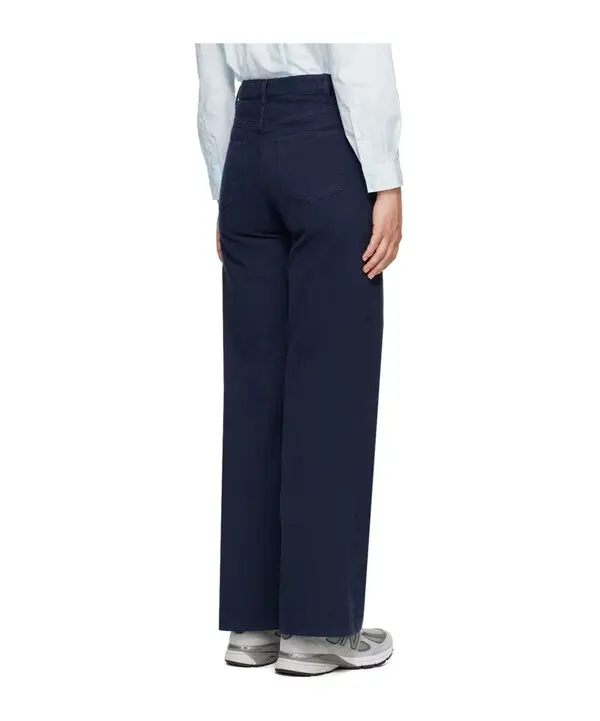 A.p.c. Elisabeth Button Detailed Wide Leg Jeans - Black