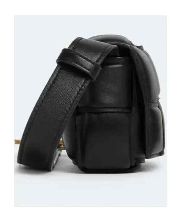Bottega Veneta Padded Cassette Shoulder Bag - Black