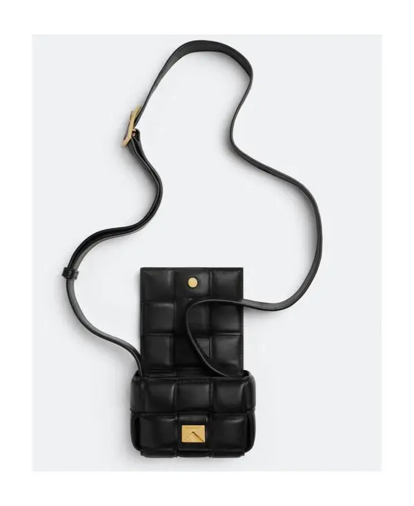 Bottega Veneta Padded Cassette Shoulder Bag - Black