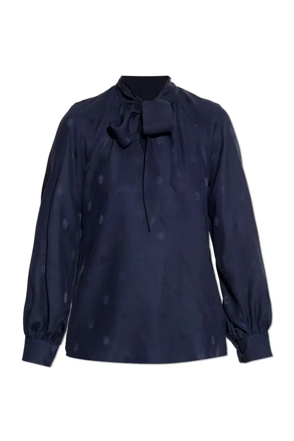 Etro Tie Detailed Blouse