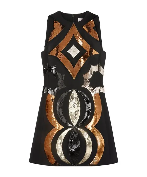 Emilio Pucci Sleeveless Embroidered Dress