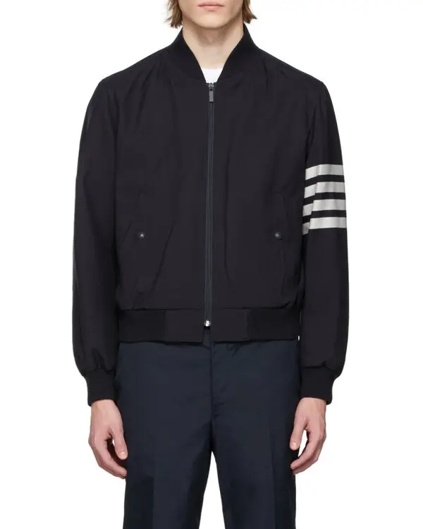 Thom Browne 4-bar Bomber Jacket