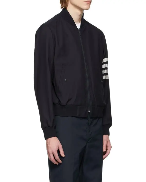 Thom Browne 4-bar Bomber Jacket