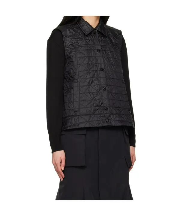 Moncler Vayres Diamond-quilted Padded Gilet