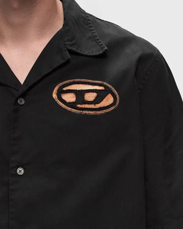DIESEL® S-stan-bleach Bowling Shirt