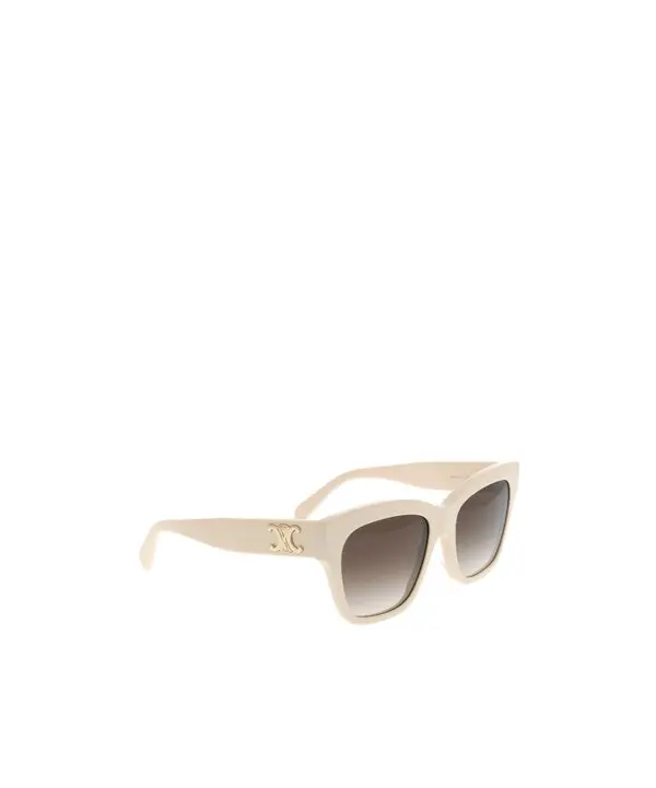Celine Rectangular Sunglasses - Nude