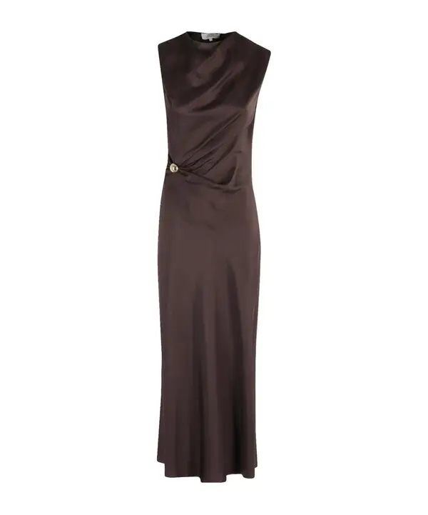 LOULOU STUDIO Sleeveless Draped Maxi Dress