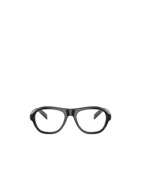 Prada Eyeglasses Oval Frame - Black