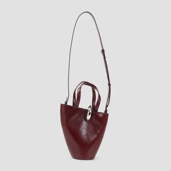 Jacquemus Logo Plaque Bucket Bag - Red