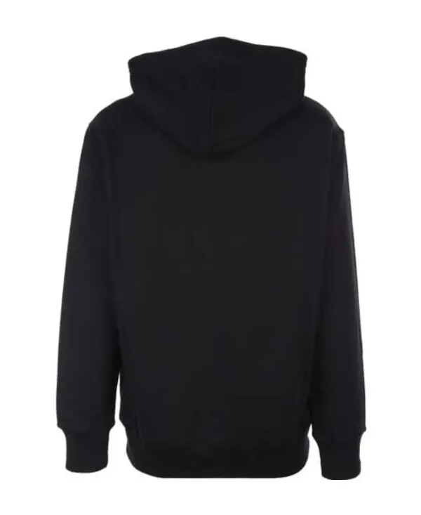Moschino Embroidered Slogan Long Sleeve Hoodie