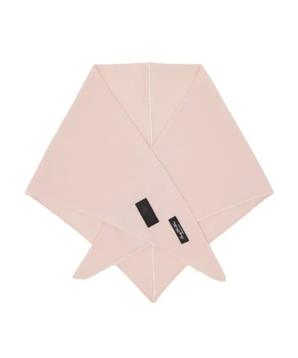 MAISON MARGIELA Triangle Knitted Wool Blend Scarf - Pink