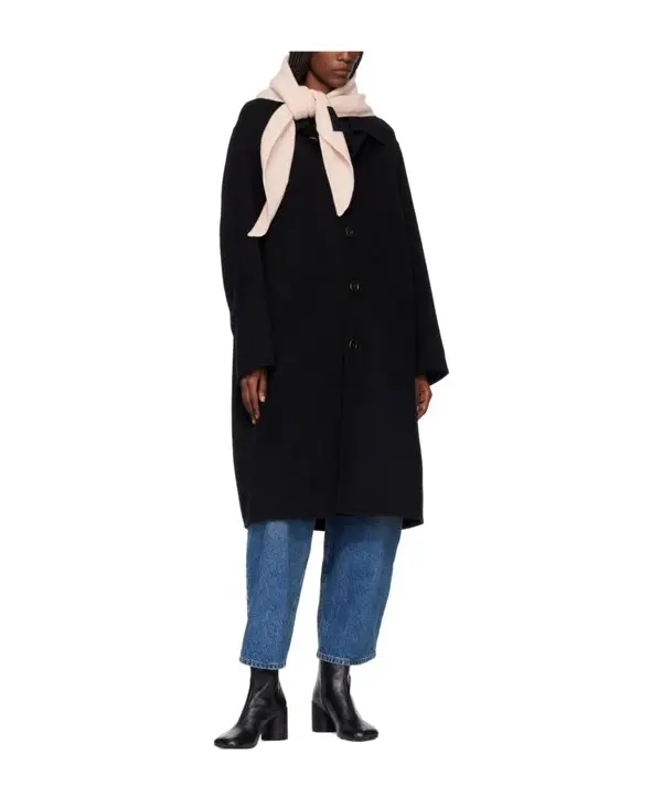 MAISON MARGIELA Triangle Knitted Wool Blend Scarf