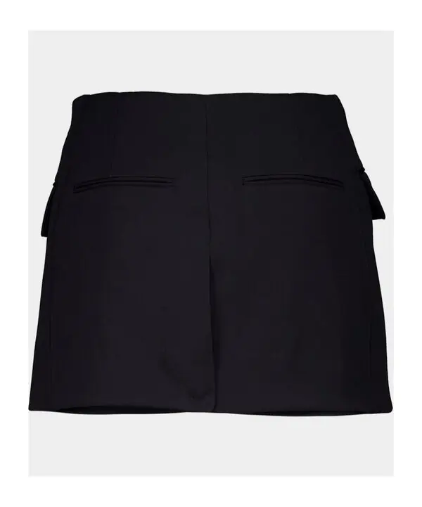 Balmain Gabardine Double-breasted Shorts