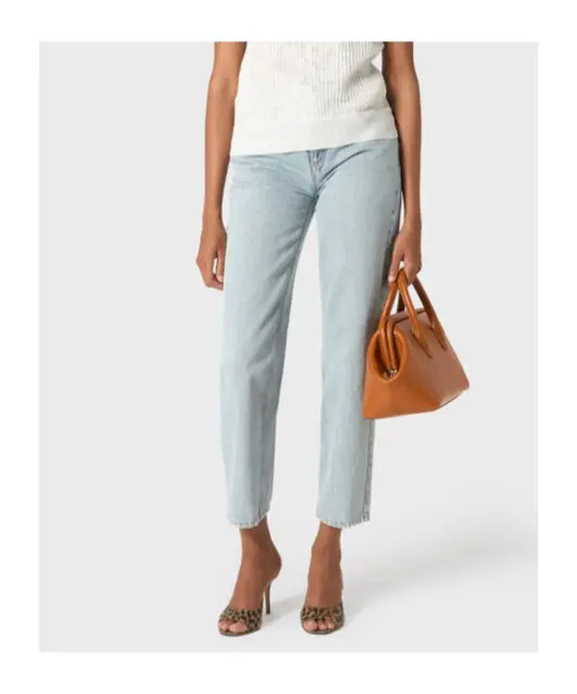 Blumarine Logo Embroidered Jeans