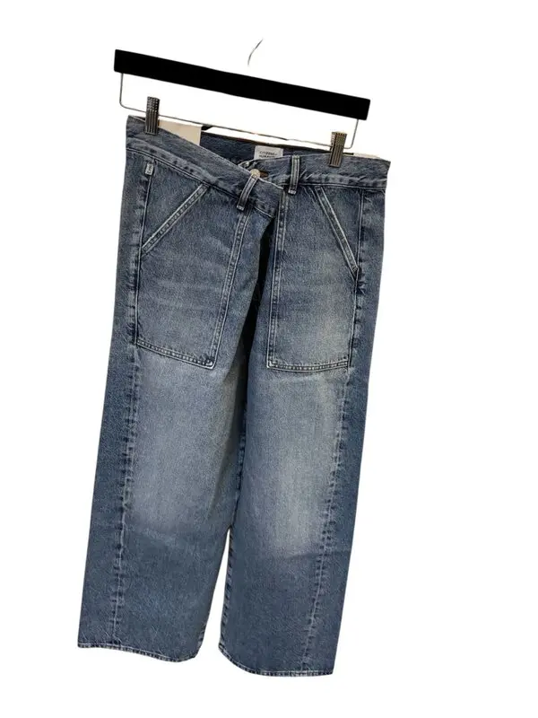 Citizens Of Humanity High Rise Wide Leg Jeans