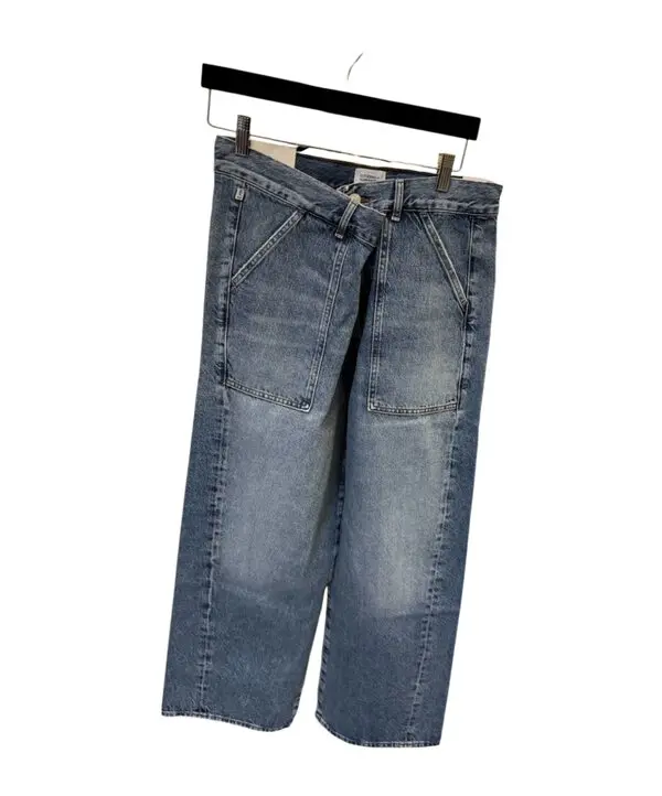 Citizens Of Humanity High Rise Wide Leg Jeans