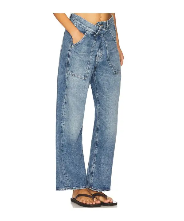 Citizens Of Humanity High Rise Wide Leg Jeans - No