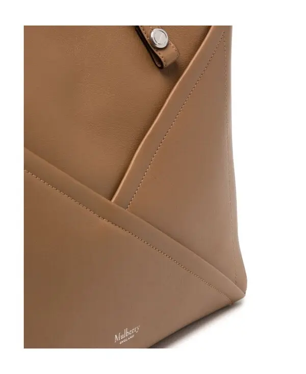 Mulberry Leather Tote Bag
