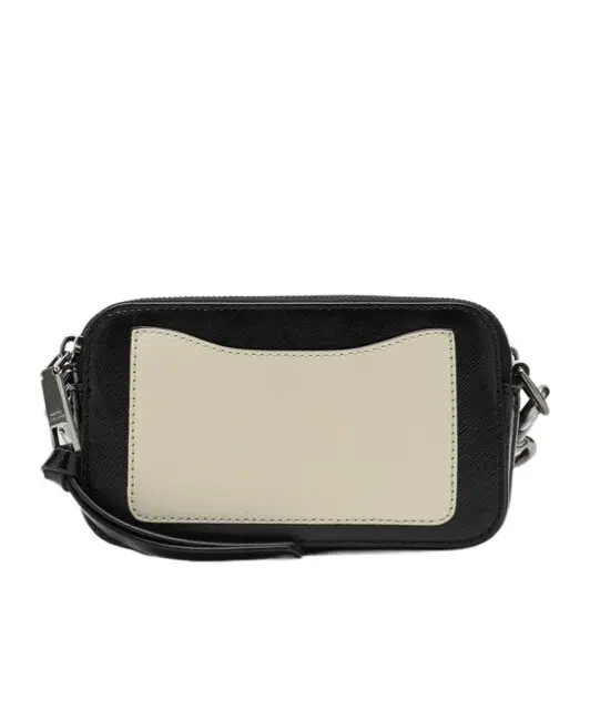 Marc Jacobs Cheetah Leopard Printed Snapshot Bag - Black