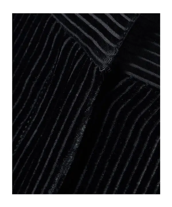 THE ROW Anker Straight Leg Velvet Trousers